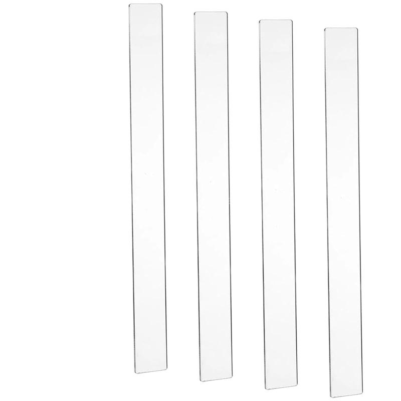 アクリルルーラー ルーラー 製菓 クッキー ルーラー 4個セット 製菓道具陶器ツール 3mm/4mm 耐熱 多機能 お菓子作り 粘土ツール 粘土ルーラー【商品仕様】アクリルルーラー*4、3mmと4mmの2種類の太さのスケール、全長約29.5...