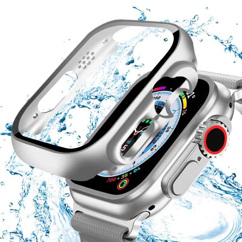 ANYOI 対応 Apple Watch ケース Series 10/9/8/7/SE3/SE2/SE/6/5/4/3/2/1 Ultra 2/1 アップルウォッチ カバー ガラスフィルム 一体型 アップルウォッチ ケース 耐衝撃 appl...