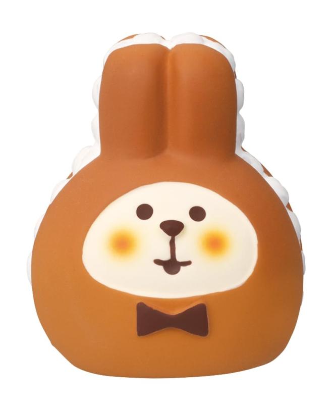 デコレコーポレーション concombre うさぎパン 生クリーム サイズ：約W2.5 D2.3 H3 ZCB-47325約25×23×h30