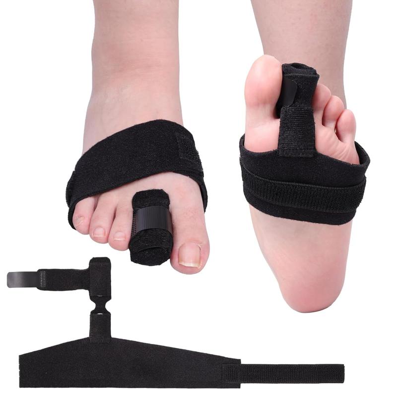 トースプリント 足指骨折サポート 骨折固定用 スポーツ捻挫・けが対応 第 2 指～小指保護 多ベルト固定 足指ブレース 痛み緩和 足圧軽減 男女兼用【24 時間快適着用が可能な高品質素材】当製品は高品質な生地を使用し、軽量かつ肌触りが柔らか...