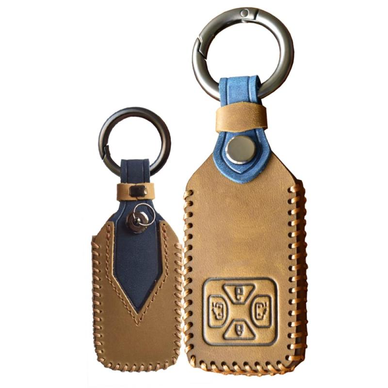 [TECART] トヨタ専用 キーケース キーホルダー キーカバー スマートキーケース スマートキーカバー エスティマ ノア ヴォクシー アルファード ヴェルファイア などに適応