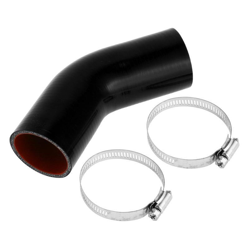 X AUTOHAUX ストレート カプラー シリコン ホース 102mm/4.02インチ 長さ 45° 車用冷却液4層 5mm厚 エアインテーク/ターボ/インタークーラー配管チューブ[サイズ] 長さ:102mm/4.02インチ、角度:45°...