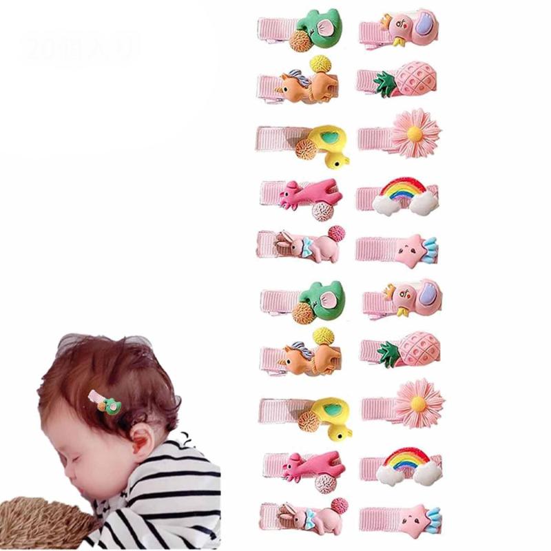 ヘアアクセサリー 20個セット 赤ちゃん ヘアピン 赤ちゃん ヘアクリップ 安全 ヘアクリップ ベビー 女の子へあアクセサリーセット 前髪クリップ 子供 かわいい おしゃれ 出産祝い【パッケージ内容】 可愛い花モチーフのヘアクリップ20個セ...