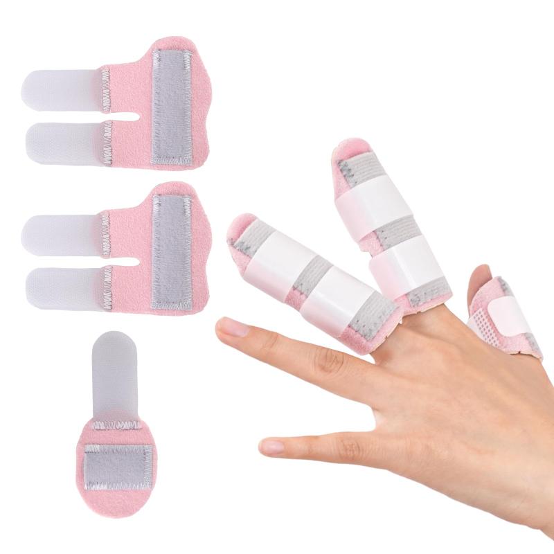 指サポーター トリガーフィンガー用 ばね指 突き指 関節サポート 金属プレート付き 通気性素材 全指適応 指固定具 リハビリ用 左右兼用 フリーサイズ【昼夜を問わず安心な指サポート】トリガーフィンガー（ばね指）や突き指、関節炎などの痛み緩和...