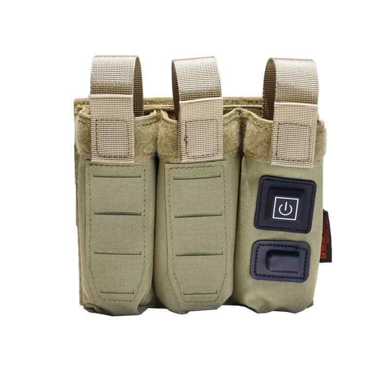 SINAIRSOFT マガジンウォーマー 9M 9M系マグ3本収納 molle 設定温度は3段階 ワンボタン定温インテリジェント加熱充電機器を接続するためのTYPE-Cケーブルです、 ワンタッチパワーオンワンボタン定温、インテリジェント加熱...