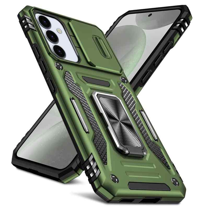 PNEWQNE 対応Galaxy S24 FE SCG30 用のケース リング付き 衝撃吸収 耐衝撃 スタンド機能 米軍MIL規格 ギャラクシーS24 FE 用のケース 全面保護 360°回転 滑り落ちにくい 人気 おしゃれ 携帯カバー W...