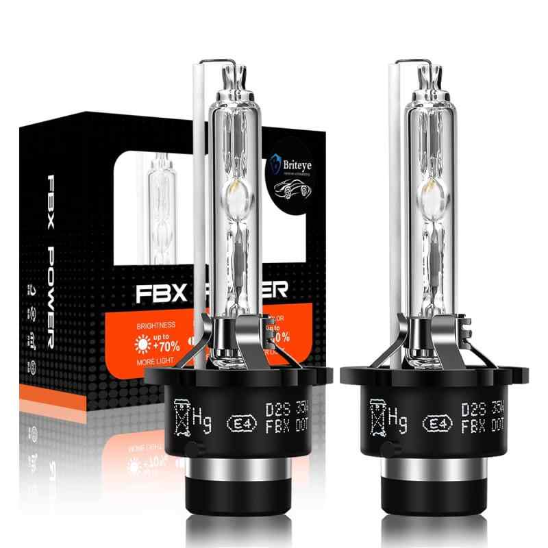 Briteye(まぶしい) ヘッドライト D2S HID バルブ 35W 純正交換用バルブ 6500K 12V 車用（2個入り）【純正交換用 HIDバルブD2S 専用】D2S台座に100%対応設計。D2R、D2S、およびD2Cの互換ソケット...