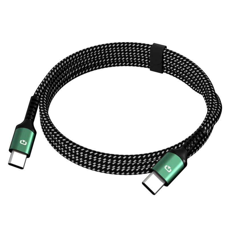 【TLIDA】USB-C to USB-C ケーブル 1m PD対応 3A急速充電 高速データ転送 ナイロン編み 耐久性 for MacBook/Android/タブレット対応Type-C機器専用の高速ケーブル：MacBook、iPad P...