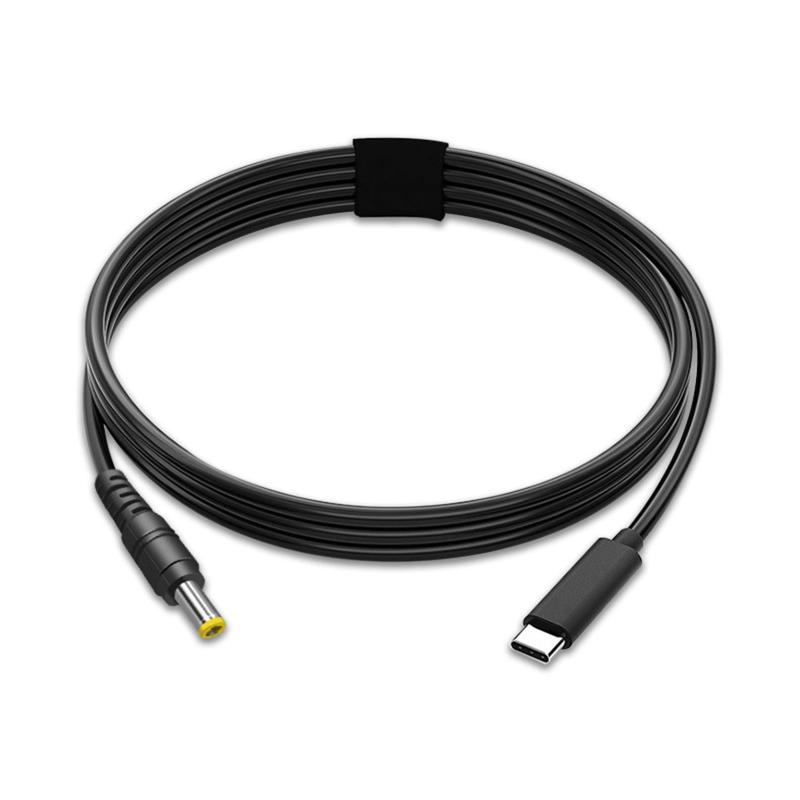 USB-C PDトリガケーブル USB C to DC 電源ケーブル 電源プラグ 3A 充電 USB Type-C 入力からDC 5.5*2.5 mm電源 高耐久 PVCの素材を採用 断線防止 ノートパソコン用 1.5m【商品仕様】入力：2...