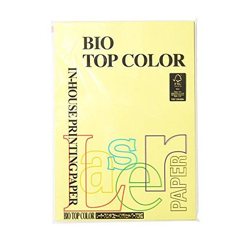バイオトップカラー レモン A4/80グラム 100PA4サイズ　80g　100枚入り