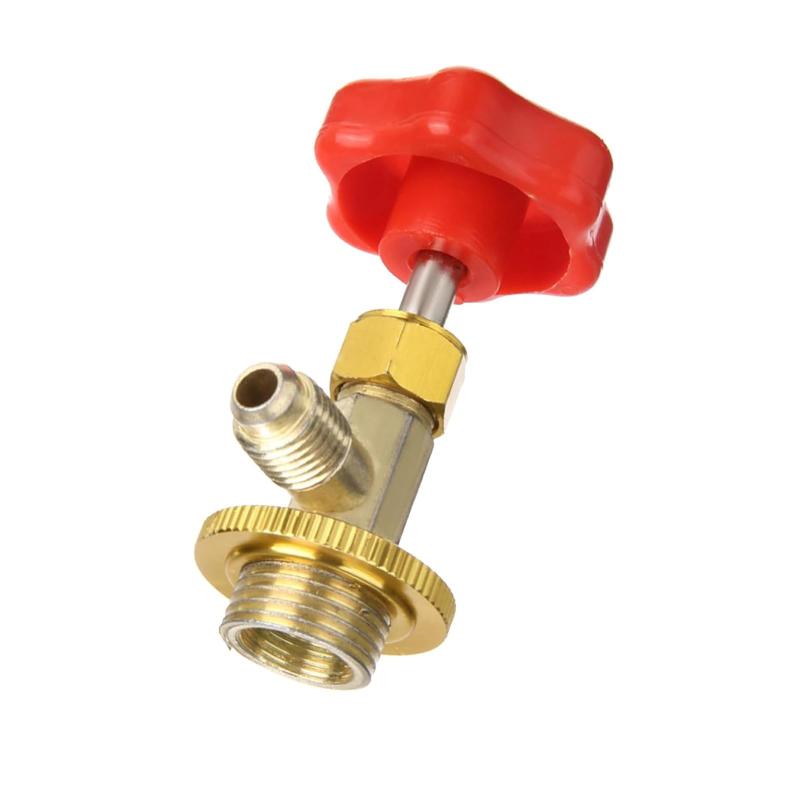 BTtime R134a タップバルブ 缶切りバルブ ガスチャージバルブ 車エアコン用 栓抜き 自動車 冷媒用品 エアコン用 M14 1/4【商品仕様】サイズ：サイドナット直径約11mm、下部ナット直径約14mm；適用するガス：HFC-13...