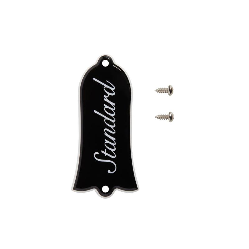 Gibson PRTR-030 Truss Rod Cover Les Paul Standard トラスロッドカバーギブソン純正レスポールスタンダード用トラスロッドカバーブラックビス付き