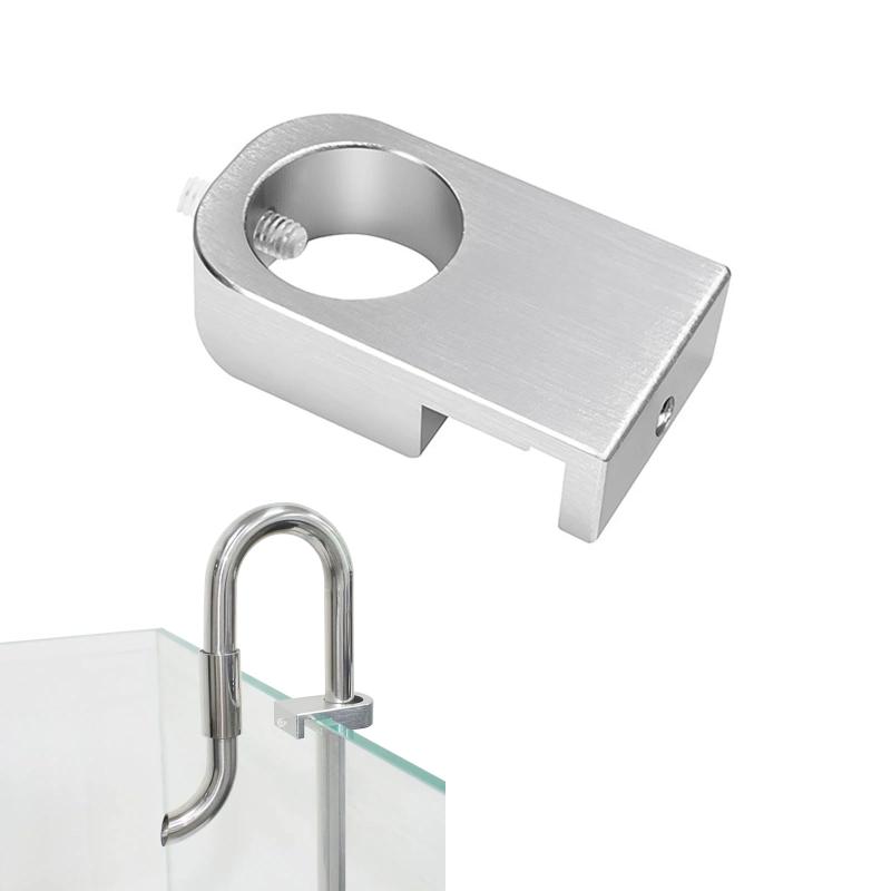 Doyime パイプホルダー アクアリウム 水槽 パイプ ホース固定 取り付け具 ホース 固定具 金魚鉢 水槽用 ホースホルダー アクアリウム用品パイプ径：18.5mm、クランプ幅：13mm材質：アルミニウム合金水槽のフチに固定してお使いい...