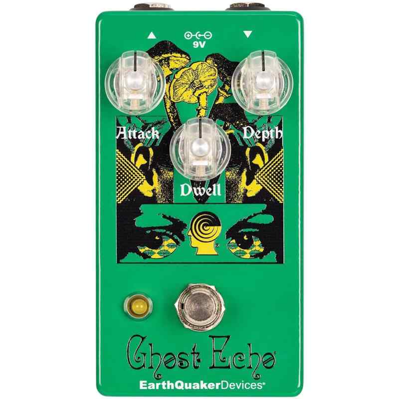 Earth Quaker Devices ビンテージ リバーブ Brain Dead Ghost EchoBrain Deadとコラボした生産品のコラボレーションモデル