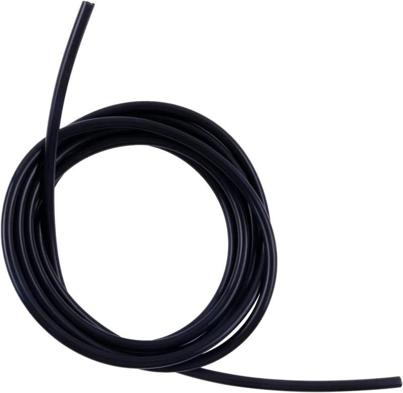 ZAP Performance バキュームホース シリコンホース 内径 4MMX3m 外径 8MM 長さ3m 肉厚2mm 車 耐熱 汎用 暖房ダクト 水ホース ブラック製品名：バキュームホース内径：4mm；外径：8mm 長さ：3M ；肉厚：...