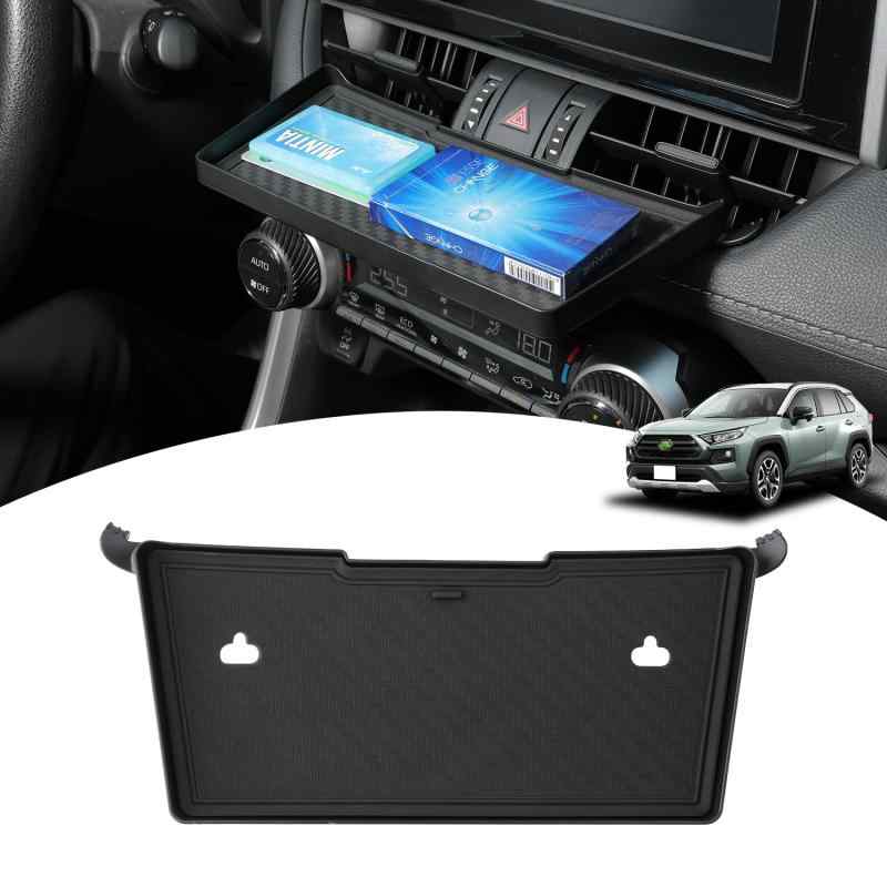 Mozan トヨタ RAV4 50系 に適合 センターエアコン吹き出し収納ケース ラブ4 MXAA5#/AXAH5#/AXAP54 2018年11月-2025年 コンソールトレイ コンソールボックス 小物入れ 小物収納用 スマホ置き ケーブ...