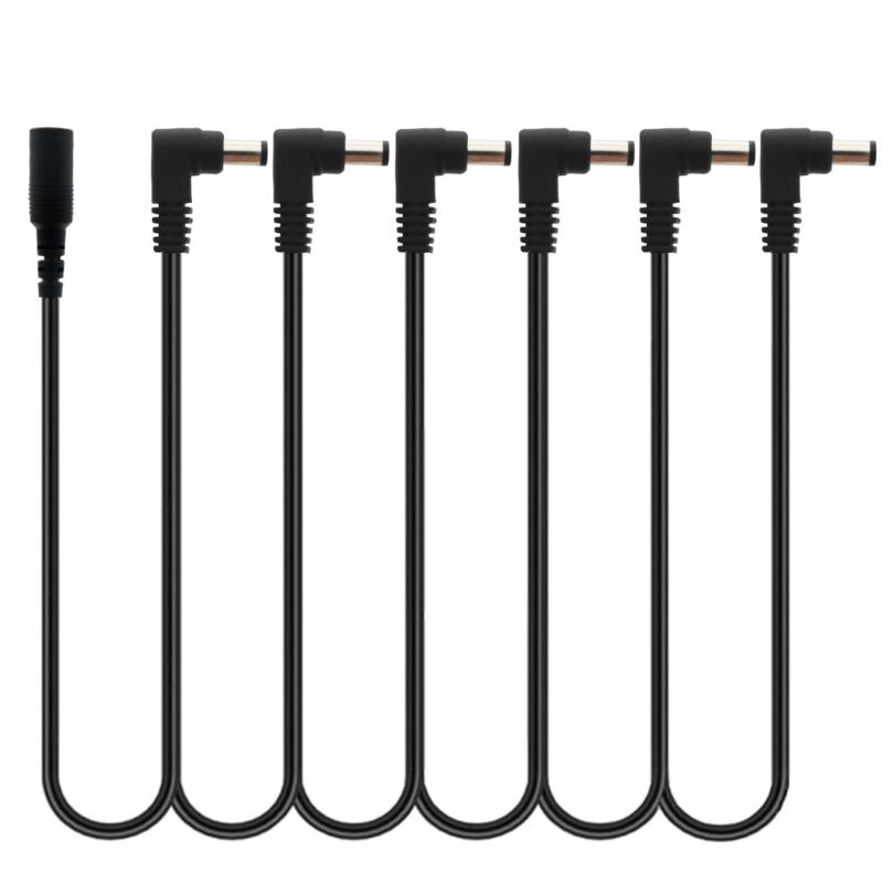 6/8 ウェイ デイジーチェーンギターエフェクトペダル電源ケーブル 耐久9V DCアダプタ用6/8 ウェイ デイジーチェーンギターエフェクトペダル電源ケーブル 耐久9V DCアダプタ用