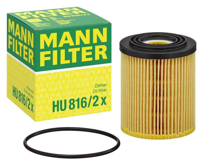マンフィルター(MANN FILTER) オイルフィルター HU816/2X純正品質のオイルフィルター