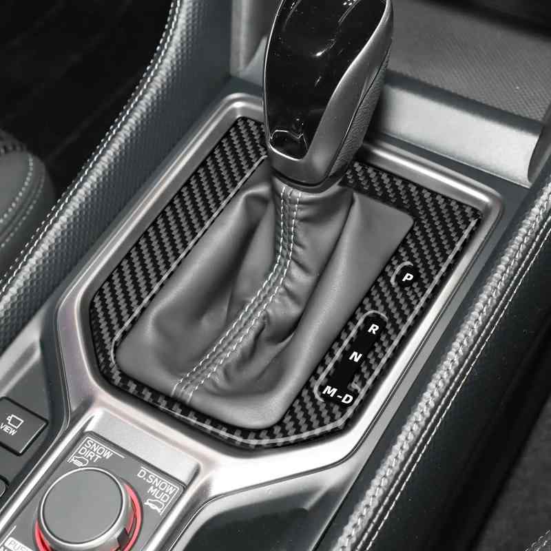 AIRSPEED スバル フォレスター SK系 2019-2024 Subaru Forester 専用 アクセサリー カーボンファイバー 内装 パーツ カー自動シフトボックストリムカバー ガーニッシュ カッコいい 傷防止 インテリア 【車...