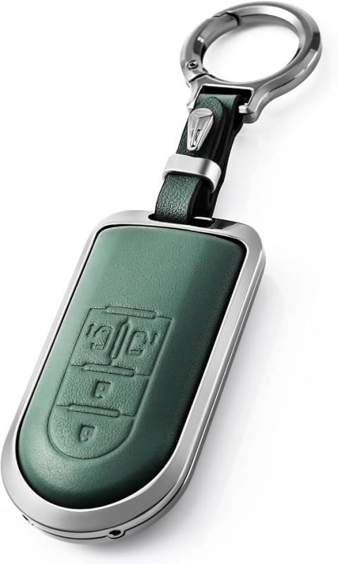 【OFFCURVE】 ダイハツ/トヨタ車用 スマートキー用キーケース ブラック/タント/タントカスタム/ウェイク/ムーヴ キャンバス/トール/タンク/ルーミー/など 専用設計 4ボタン ある亜鉛合金フ