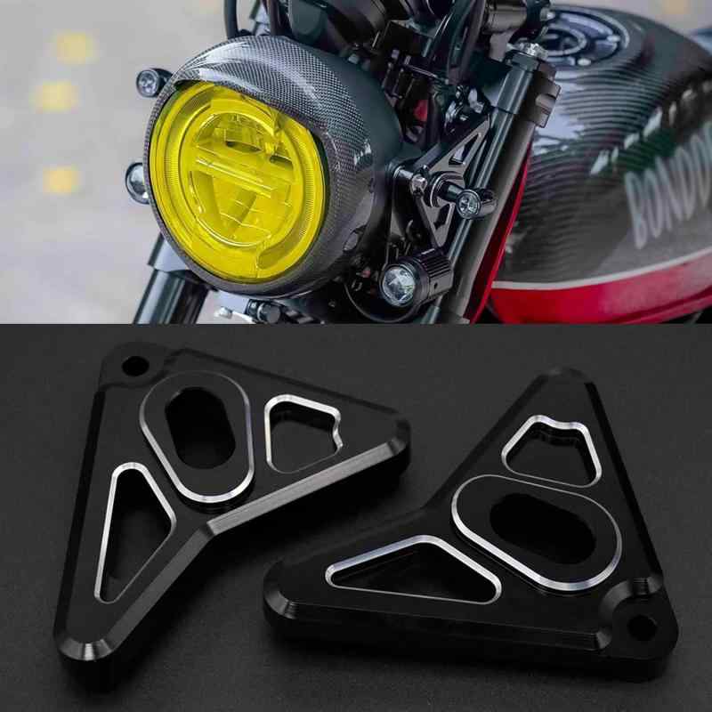 FOR バイクアクセサリー MONKEY125 monkey125 2018 2019 2020 2021 2022 2023 2024 ヘッドライトブラケット DAX125 CNC dax125 アルミ合金ヘッドランプブラケットCNCアル...