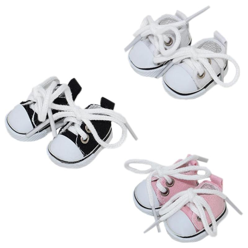niannyyhouse　10cm~17cm ぬいぐるみ 靴　キャンバスシューズ　靴の長さ約3.8cm　コットンドール　着せ替え　アクセサリー1.セット内容：靴*3　3点セット（ 長さ：3.8cm　幅：2.2cm　高さ：2cm）2.適用ドー...