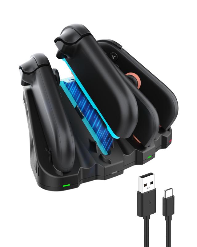 HolyFort Charging Dock for Nintendo Switch 2 JoyCon ControllerHolyFort Charging Dock for Nintendo Switch 2 JoyCon Contro...