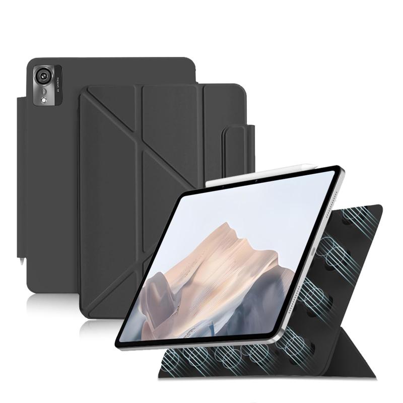 nubia Pad Pro 用 ケース マグネット吸着式 スタンド オートスリープ/ウェイク機能 内蔵磁石 耐衝撃 磁気吸着 保護ケース 角度調整 ZTE nubia Pad Pro 用 カバー