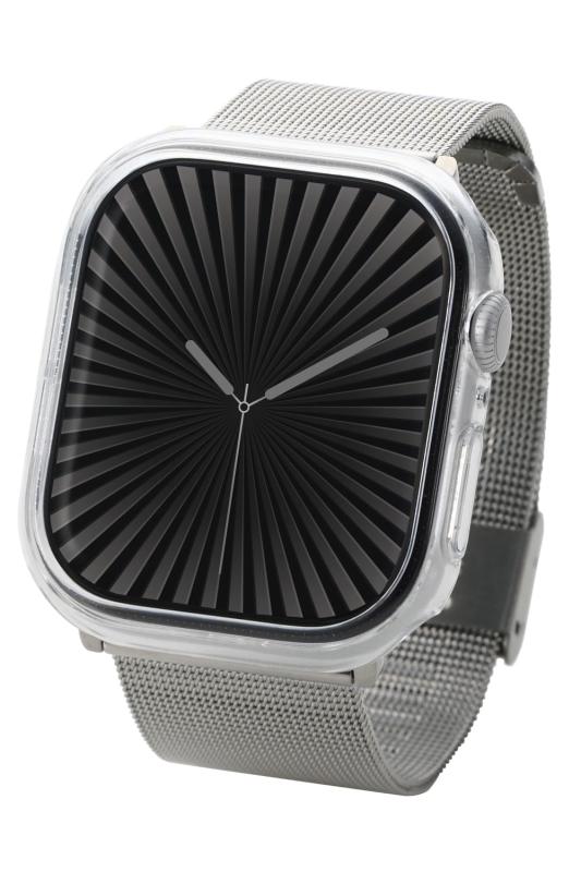 エレコム Apple Watch ケース [46mm] Series 10 ハードバンパー AW-24ABPP