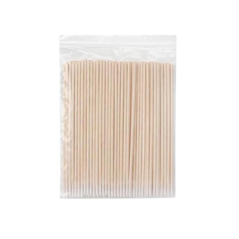 サムコス 極細綿棒 約500個入り 精密綿棒 化粧道具 使い捨て 家庭用品 ウェザリング 使い捨て 耳クリーニング 掃除 ジェルネイル塗る 化粧品ツール 大容量【大容量で】1パック100本入り。日常使いからビジネス用途まで、長期間にわたって...