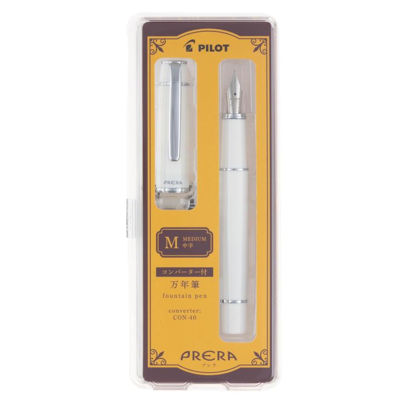 PILOT 万年筆 マンネンヒツ プレラ OW F オフホワイト PFPR1OWF