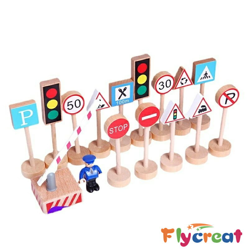 セット内容：子どもに向けの道路標識おもちゃです。「一旦停止」・「パーキング」・「横断歩道あり」・「進入禁止」など合計15種類の道路標識を用意しております。更に道路標識おもちゃは車遊び、街づくりに大活躍します！6歳以上 子どもの成長へ交通事故...