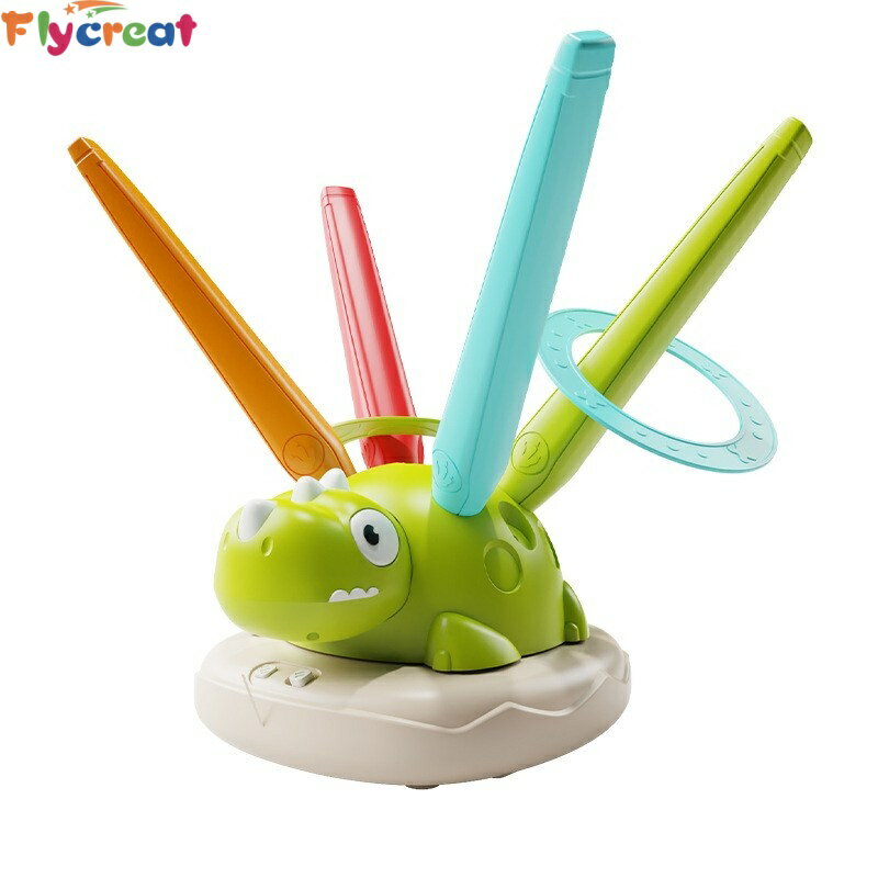 1台で3通りの遊びが楽しめる！ダイナソースポーツマシン なわとび、ロケット発射、回転輪投げが一つになった、体を動かす楽しさを教える知育玩具。家族やお友達と一緒に、楽しく遊びながら全身を使って楽しもう。★☆★☆★☆★☆★☆★☆★☆★☆★☆★☆...