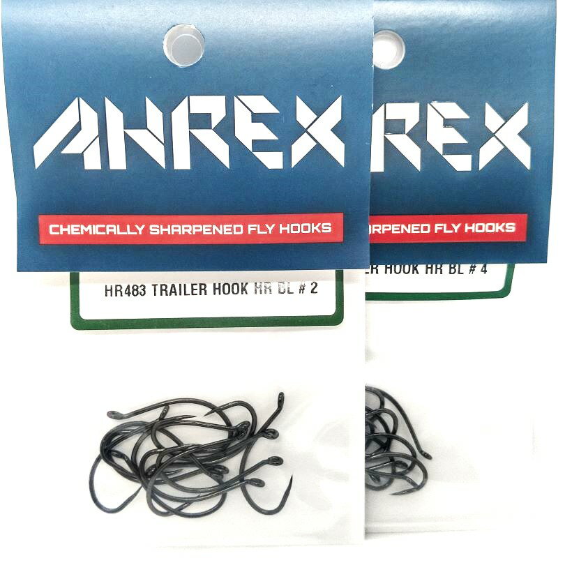 最強のバーブレス・トレーラーフックです。 海外遠征（特にカナダ釣行）にお勧めです。安心してビッグ・フィッシュとやり取りできる優れものです。 Black Nickel Finish Available in size 2 ? 8 Chemic...