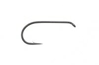 【カラー】 ブラック 【数量】 25本入り 【価格】 500円 【説明】 ダウンアイ・ラウンドベンドのワイドゲイプフックです。ブラックフィニッシュがテレストリアルや黒いドライフライを更に魅力的なものにします。ライトウェイトのウェットフライフ...