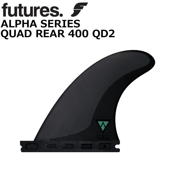 メーカー希望小売メーカー希望小売価格はメーカーカタログに基づいて掲載していますFUTURE FIN【フューチャーフィン】 正規販売店 ALPHA SERIES QUAD REAR 400 QD2 マテリアルには「Compound 6」を採用...