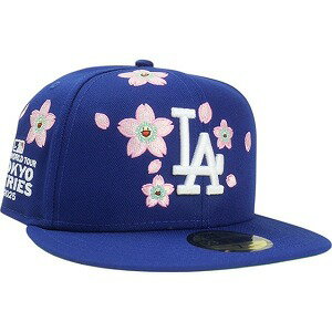 商品情報 ブランド 村上隆 商品名 ×MLB World Tour Tokyo Series 2025 New Era 59Fifty Dodgers Strapback Hat キャップ カラー 青 サイズ 7　1/2 L) 素材 ポリエ...