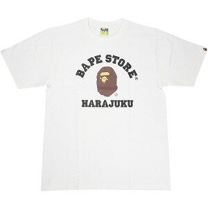 商品情報 ブランド A BATHING APE 商品名 26SS BAPE STORE HARAJUKU COLLEGE TEE WHITE 原宿限定 Tシャツ カラー 白 サイズ L 素材 コットン100％ 付属品 専用の保存袋 商品管理...
