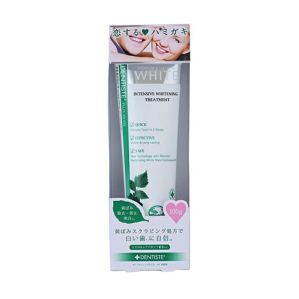 【商品詳細】 ●ヤニ・黄ばみを落とし、歯を白くする※ホワイトニングハミガキ。 ●口内のネバツキも抑え、口臭も予防します。 ●黄ばみスクラビング処方で白い歯に。 ※使用時のブラッシングによる 【販売名】デンティス WH 【使用方法】 適量を歯...