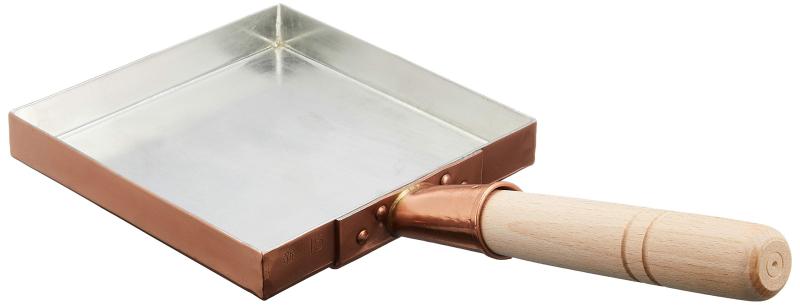 遠藤商事 業務用 玉子焼 うす焼用 銅・天然木 日本製