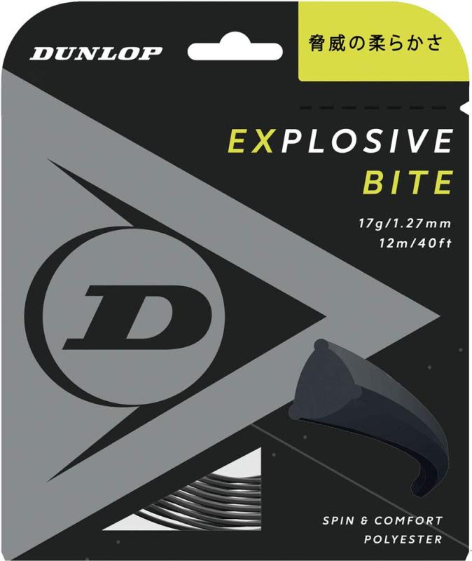 ダンロップ(DUNLOP) テニス 硬式テニス エクスプロッシブ・バイト 単張 12m DST11011