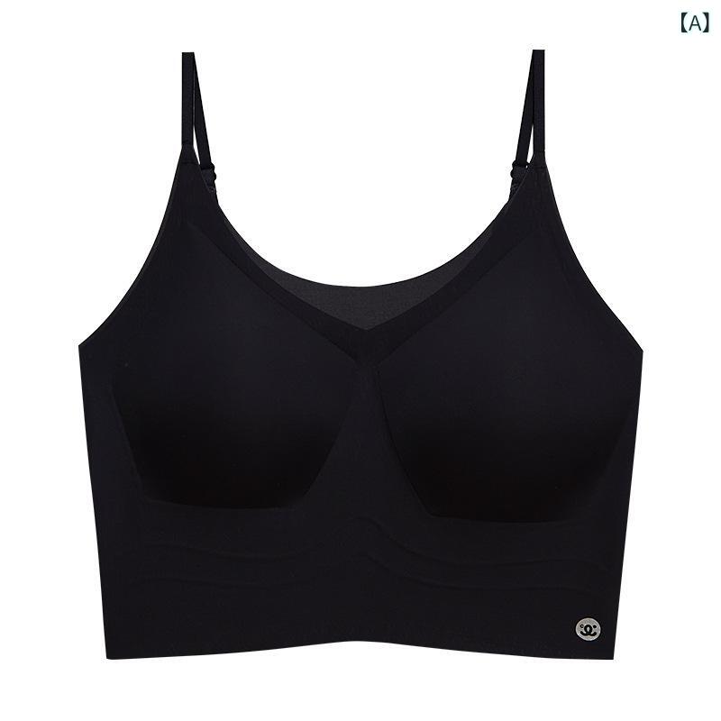 ・カテゴリ: 抹胸・スタイル: 性感風・主な素材: ナイロン100%・機能: 寄せ、無痕、透気、美背、防走光、快適、大露背・衣丈: 及腰・カラー展開: ブラック、ベージュ、グリーン・サイズ展開: 均码（40-60kg）・デザイン: 背心式・...