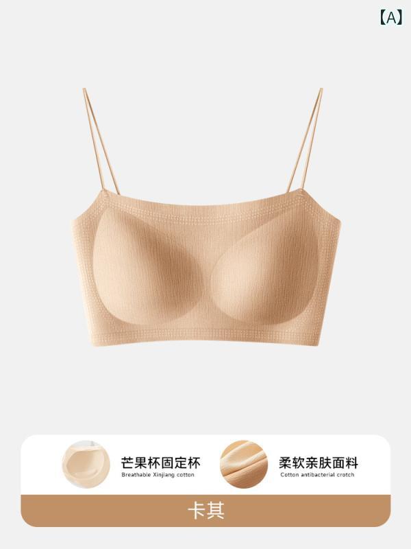 ・スタイル: 純欲風・主な素材: ナイロン50-70%・ライニング素材: ナイロン50-70%・デザイン: 無痕、透気、上托、美背、防走光、快適、大露背、側収・スタイルタイプ: 隠形・ワイヤー: 無・カップ形状: マンゴーカップ・カップタイ...