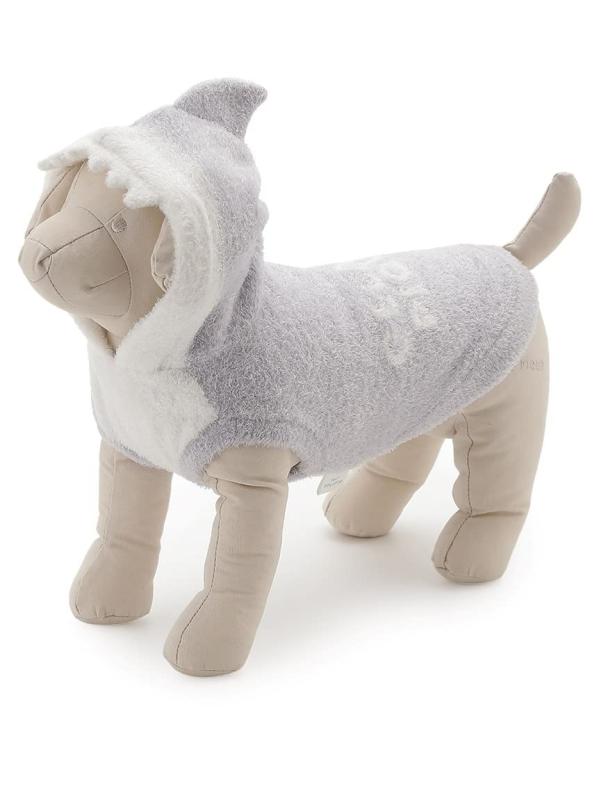 [ジェラートピケ キャットアンドドッグ] 【CAT&amp;DOG】スムーズィーシャークフーディ[生産国]:中国SIZE:L 首まわり:32cm 胴まわり:44cm 前着丈:22.5cm 後着丈:31cm