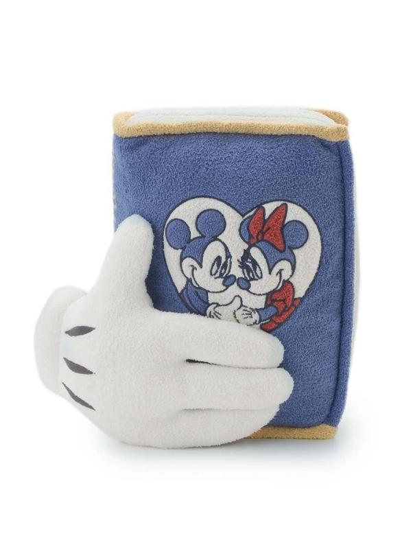【sleep】Mickey ハンドモチーフクッション PSGG252804BLUF[生産国]:中国SIZE：F　縦：28cm　横：30.5cm　マチ：7.5cm