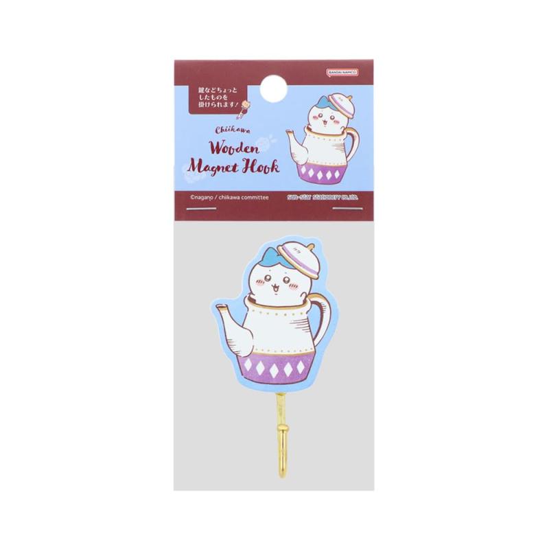 サンスター文具(Sun-Star Stationery) ちいかわ フック マグネット付 Wonder Tea Time ハチワレ S3624714ちいかわ文具雑貨第11弾【特長】鍵などのちょっとした物を掛けるのに便利なマグネットフックです...
