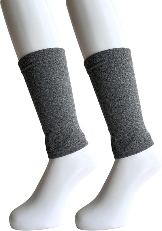 [モードセレクト] 足首ウォーマー メンズ レディース 裏起毛 レッグウォーマー ゆったり 冬 通勤時 就寝時 男女兼用 グレー2足セット P34サイズ仕様: フリーサイズで男女兼用、長さ約22cmで足首にゆったりフィット素材構成: 高品質...