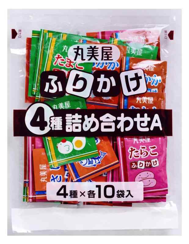 丸美屋食品工業 業務用 ふりかけ 4種 詰め合わせA 40食×5個4978574101927商品サイズ(高さ×奥行×幅): 27.0cm×18.0cm×20.5cm4978574101927