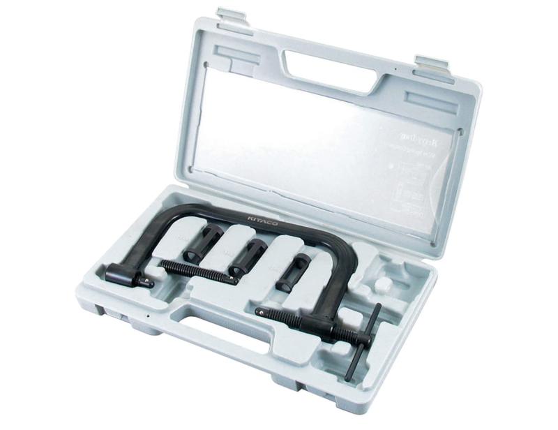 キタコ(KITACO) バルブスプリングコンプレッサー ケース色は赤色 汎用 4サイクルエンジンのバルブ脱着用 アタッチメント付属 674-1083820汎用適合車種【4サイクルエンジンのバルブ脱着用】モンキー系エンジンからドリーム50、リ...