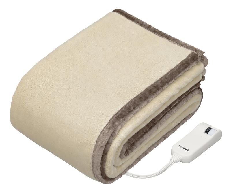 パナソニック 電気毛布 掛け敷き兼用 室温センサー搭載 8段階温度調節 ダニ対策 丸洗い可 シングル 188×137cm ベージュ DB-RM3M-C肌触りのやさしい、マイクロファイバー採用室温センサー搭載により快適な温度に自動調節丸洗いO...